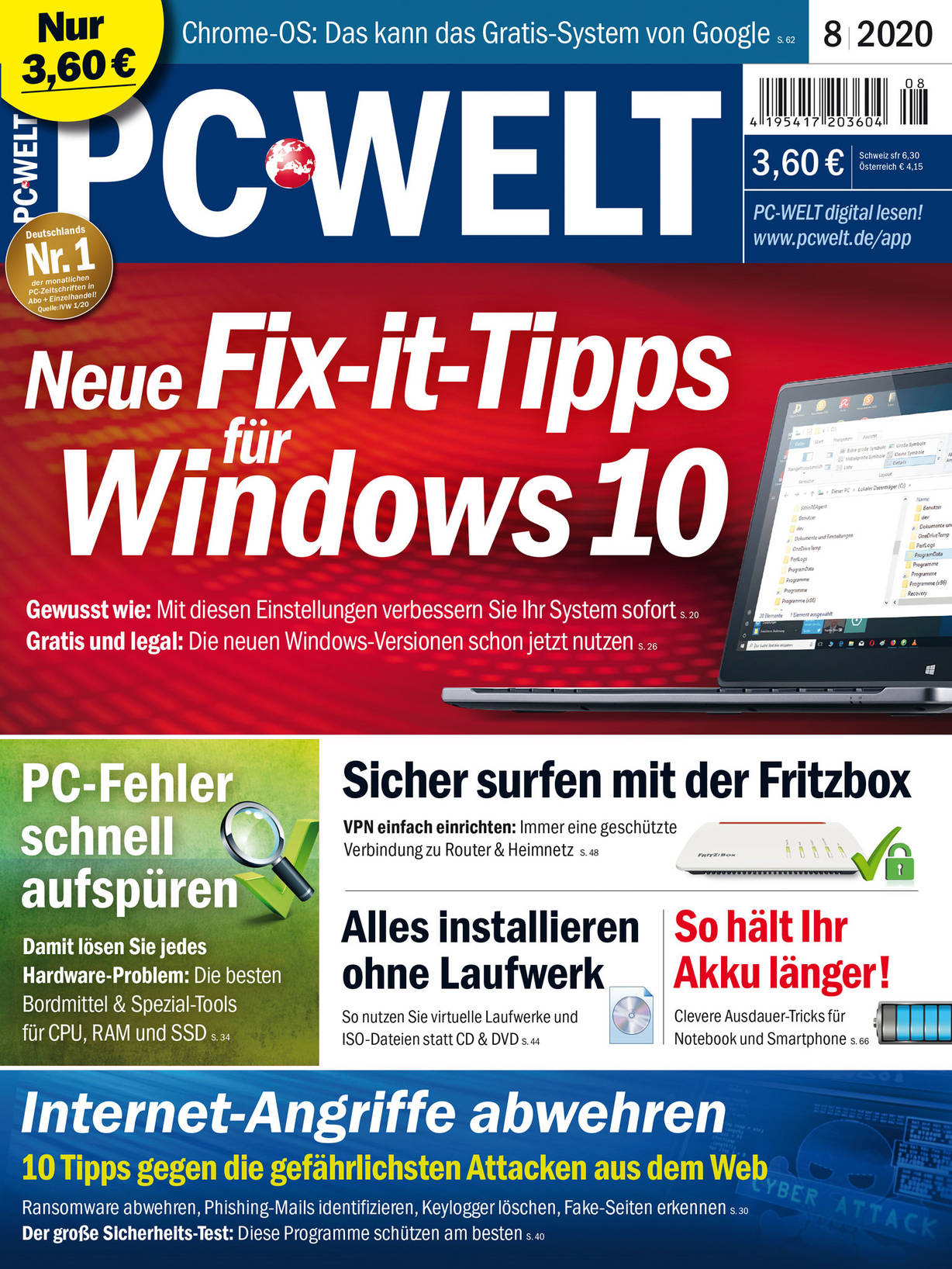 PC-WELT Plus 08/2020 · Einzelausgaben PC-WELT · Foundry Shop