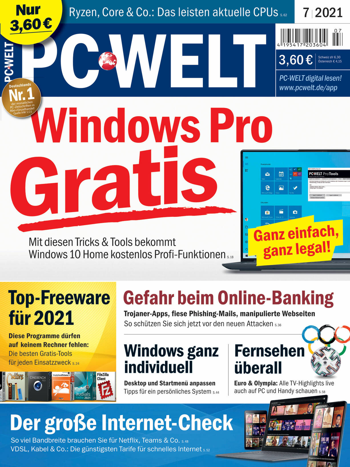 PC-WELT Plus 07/2021 · Einzelausgaben PC-WELT · Foundry Shop