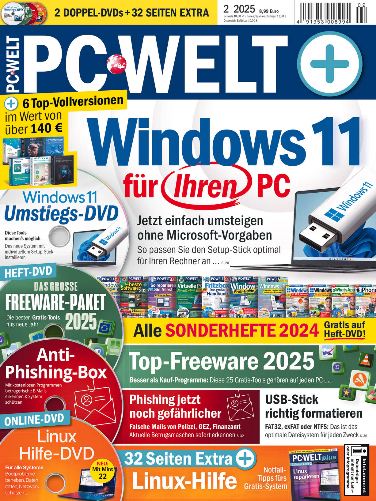PC-WELT Plus 02/2025 · Einzelausgaben PC-WELT · Foundry Shop