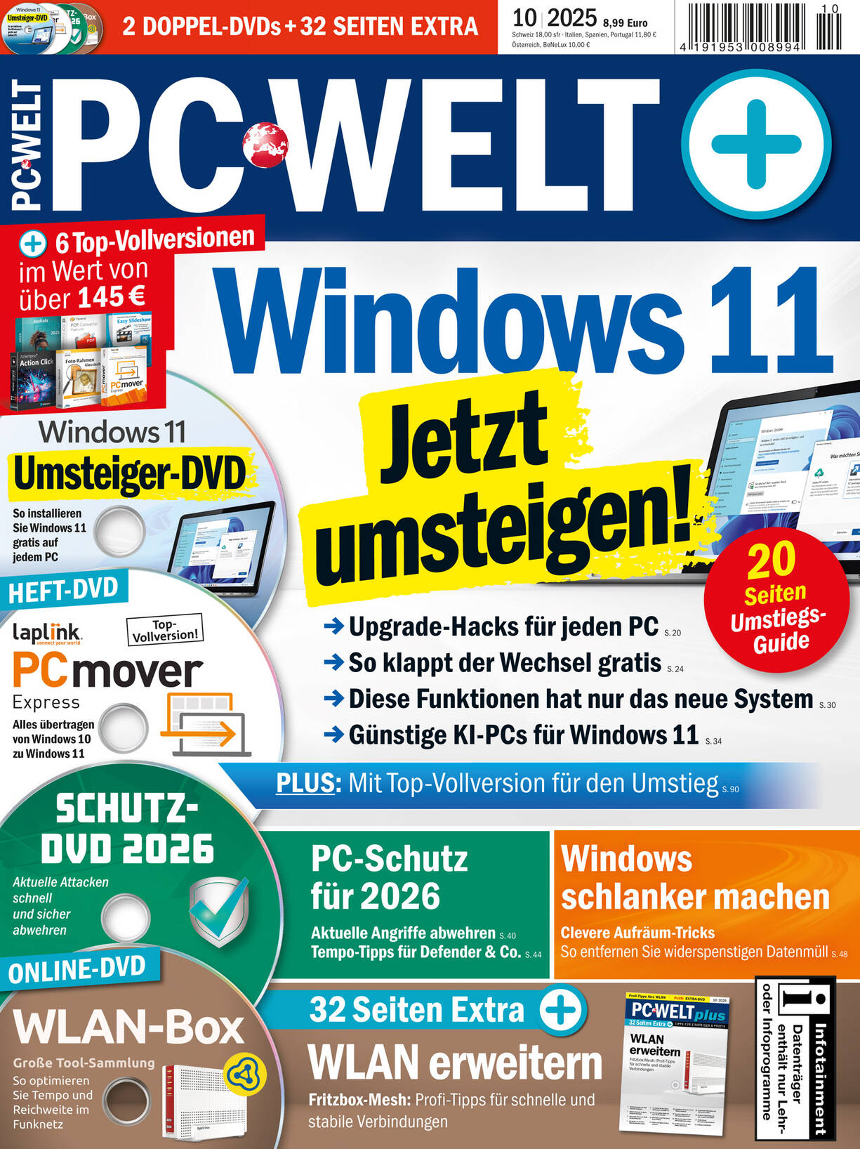 PC-WELT Plus 10/2025 · Einzelausgaben PC-WELT · Foundry Shop