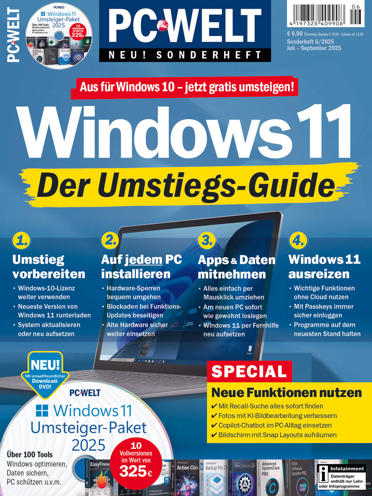 PC-WELT Sonderheft »Windows 11« 06/2025 · Sonderausgaben E-Paper als PDF-Download E-Paper PC ...